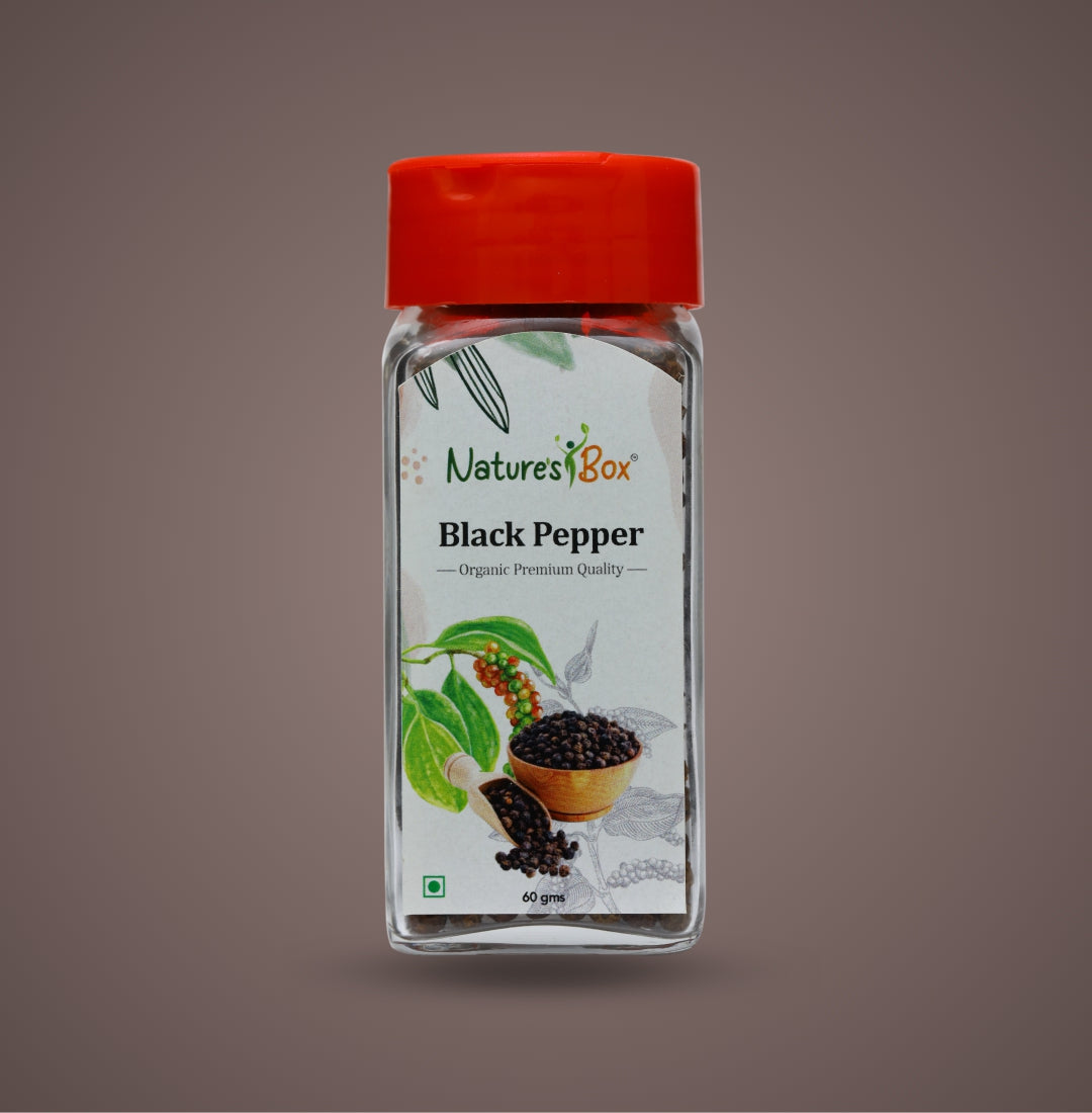 Pure & Certificed Organic Black Pepper at Nature's Box